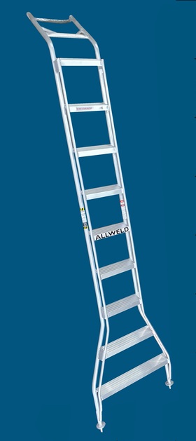 Aluminium Tripod Orchard Ladders manufactured by Allweld